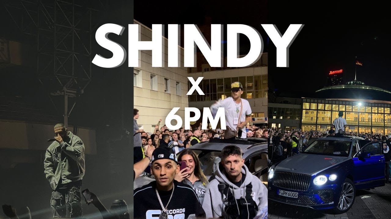 SHINDY VLOG I Achraf 6PM EXCLUSIVE DROP I Frankfurt 🤯 - YouTube