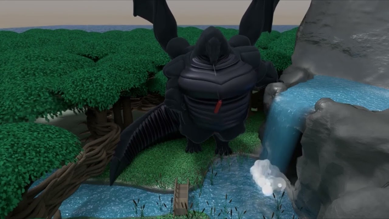 dragon inflation by digitalfurbelow (sound added) - YouTube