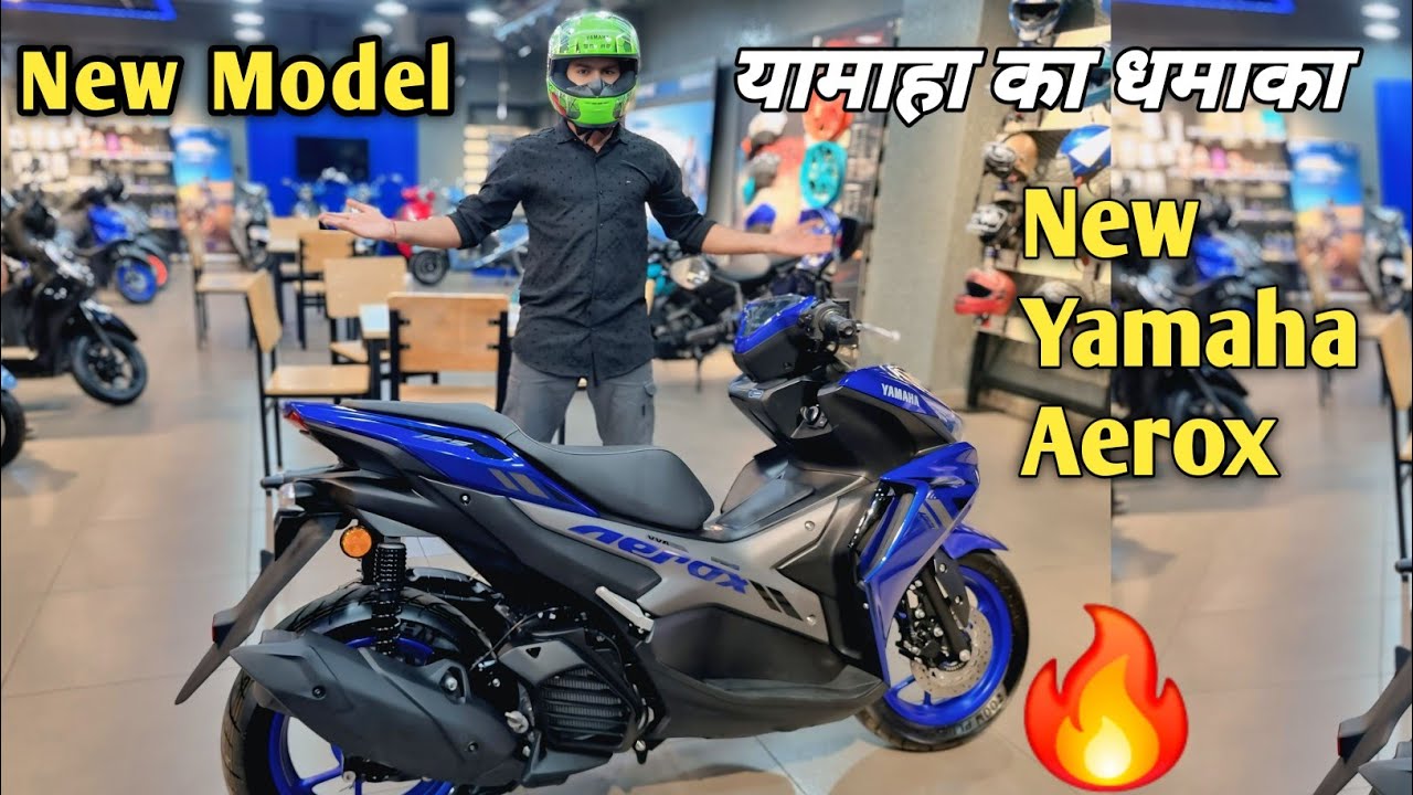 2025 New Yamaha Aerox 155cc OBD-2 Review | Aerox Top Model Price ...
