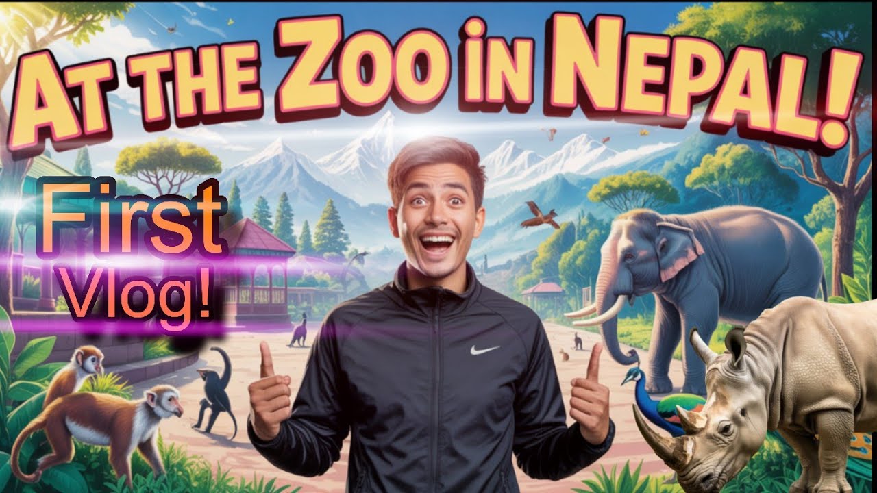 First vlog me at the zoo in 🇳🇵 please do support like coment & suscribe ...