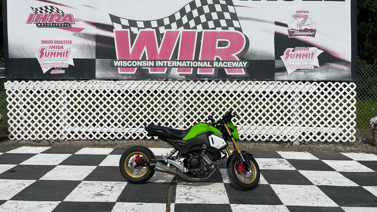 40HP Honda Grom Build! Dyno And Drag Built CBR 250 R - YouTube