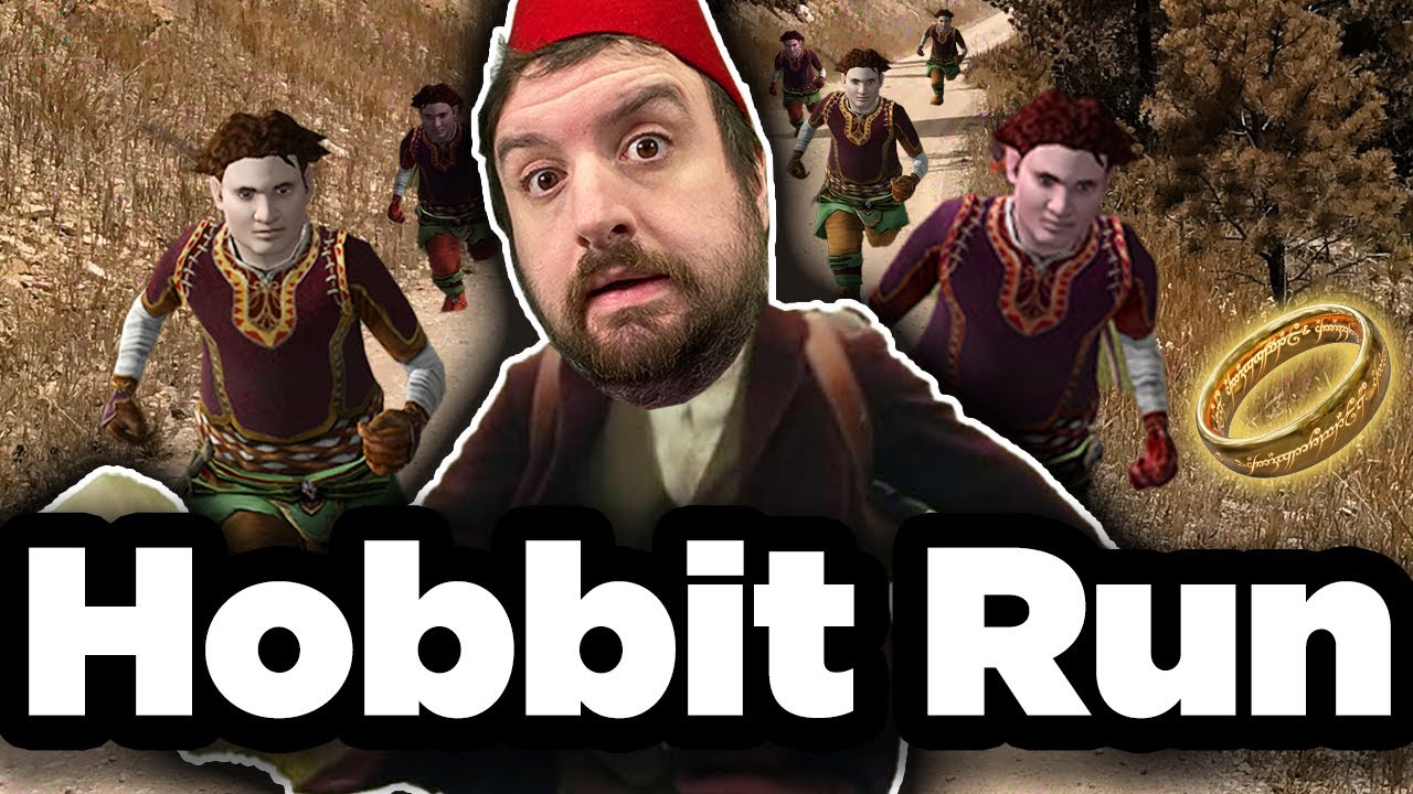 The Great Hobbit Run! From the Shire to Mt Doom in TLOR Online - YouTube