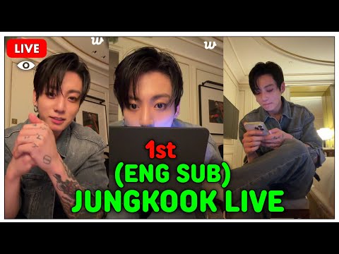 🔴[ENG SUB] BTS FULL Weverse Live (06/28/2026) Jeon Jungkook Live today