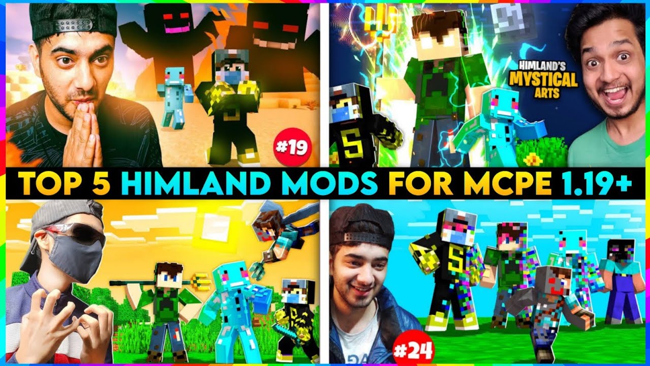 Top 5 Himlands Mod For Minecraft PE 1.19+ | Best Himlands Mods For MCPE ...