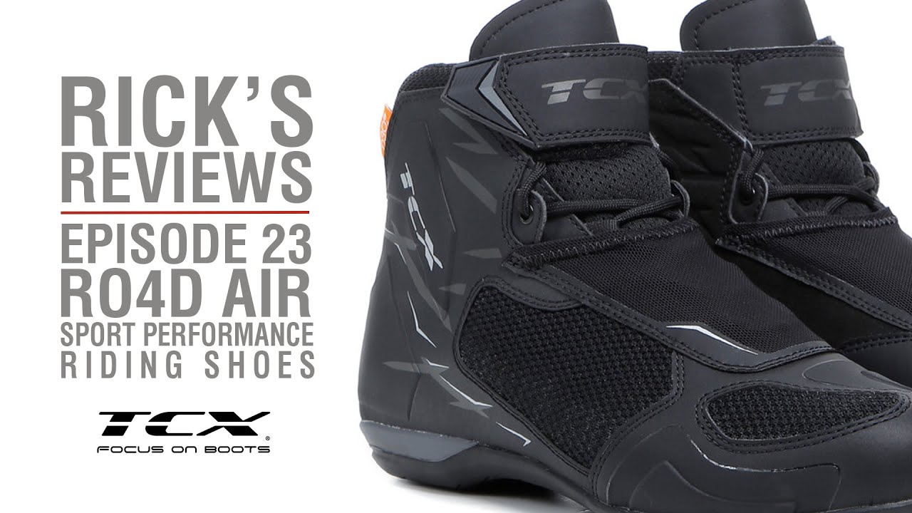 TCX RO4D Air Sport Performance Riding Shoes | Rick's Reviews Episode 23 ...