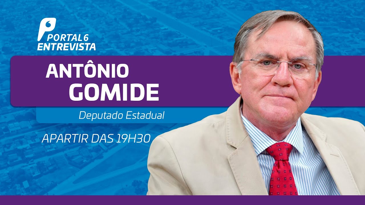 Portal 6 Entrevista Antônio Gomide, deputado estadual - YouTube