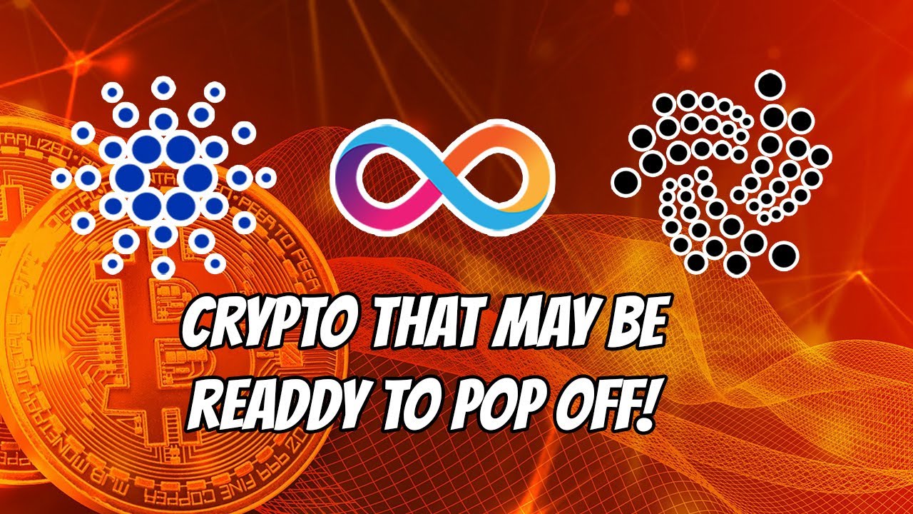 Cryptos that Could Pop Off soon! ICP, Cardano, Iota, FLOW, looking real ...