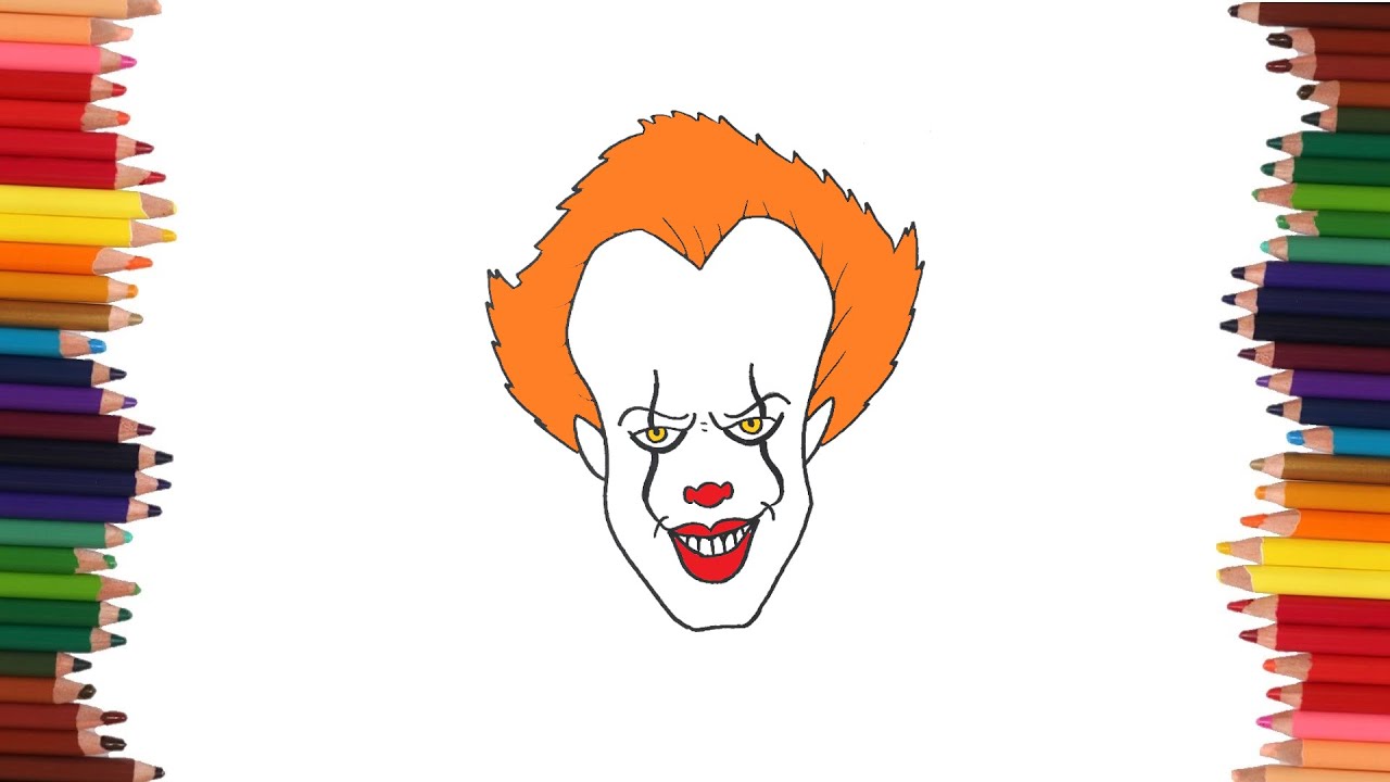 como dibujar a it | Dibujos faciles - YouTube