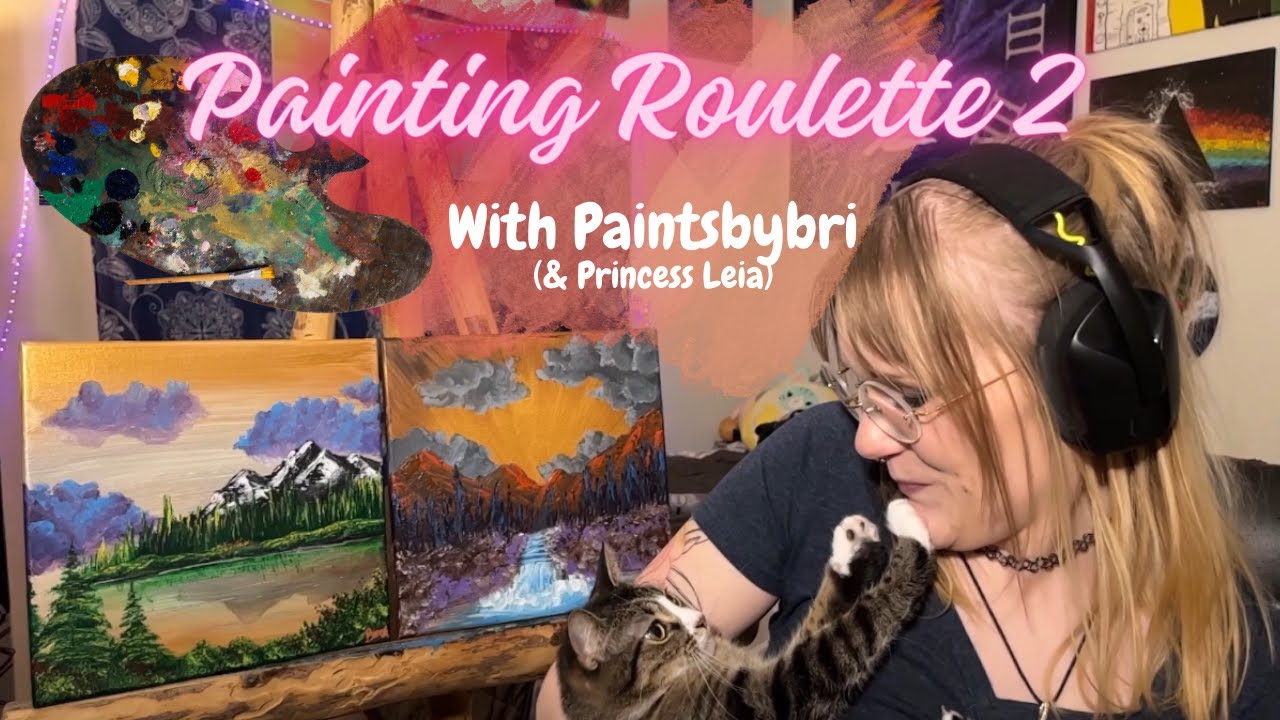 Welcome to the Freak Show// PAINTING ROULETTE with Paintsbybri - YouTube