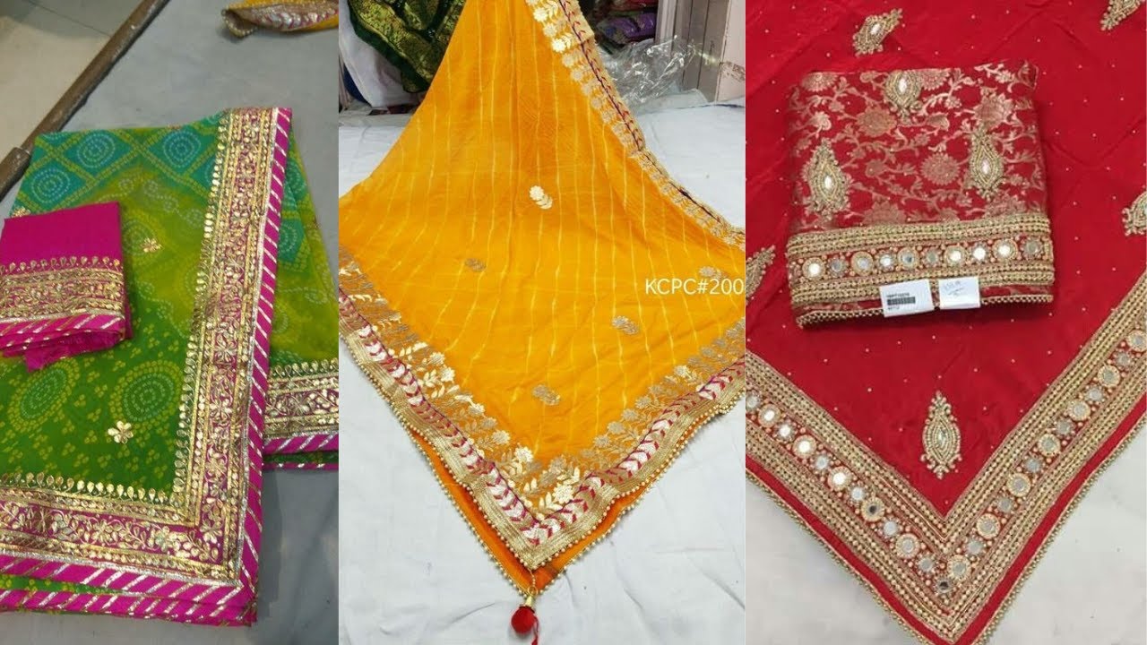 Dupatta design 2022- Havey dobata design - YouTube