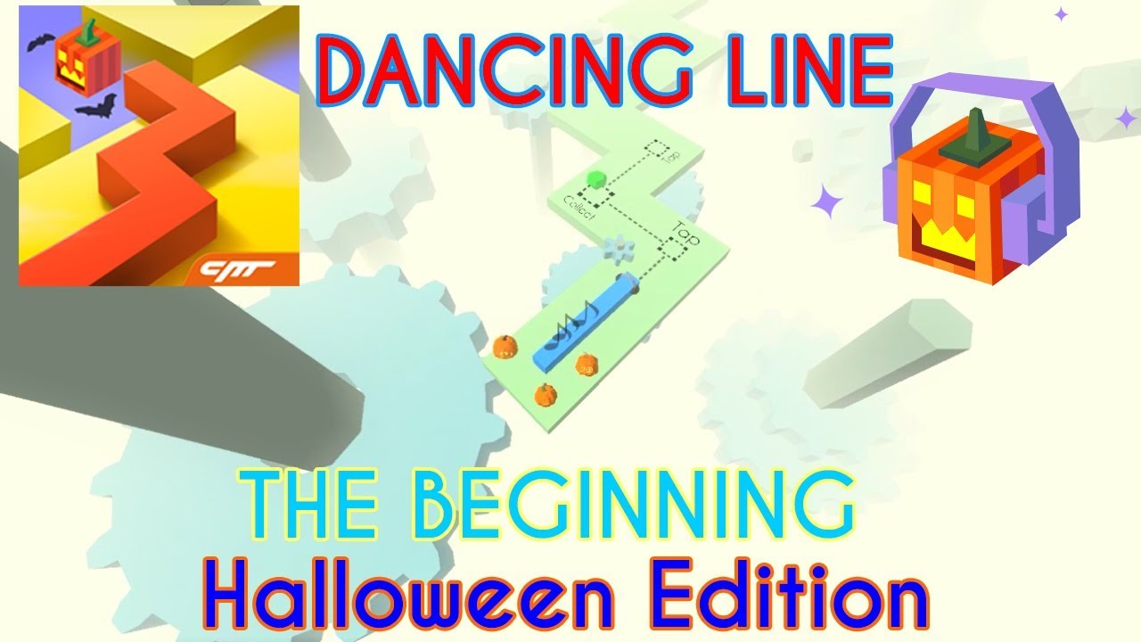 Dancing Line - The Clock: Halloween Edition - YouTube