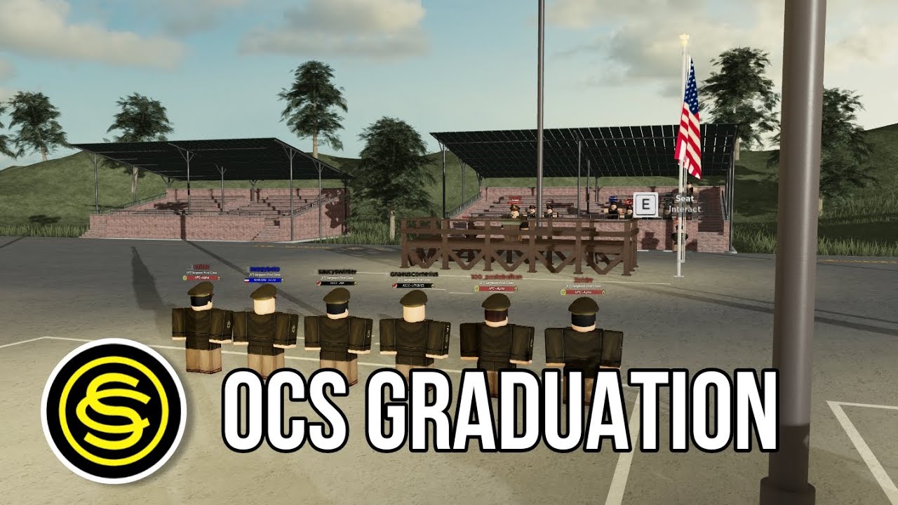 Officer Candidate School Graduation | Fort Jackson Roblox - YouTube