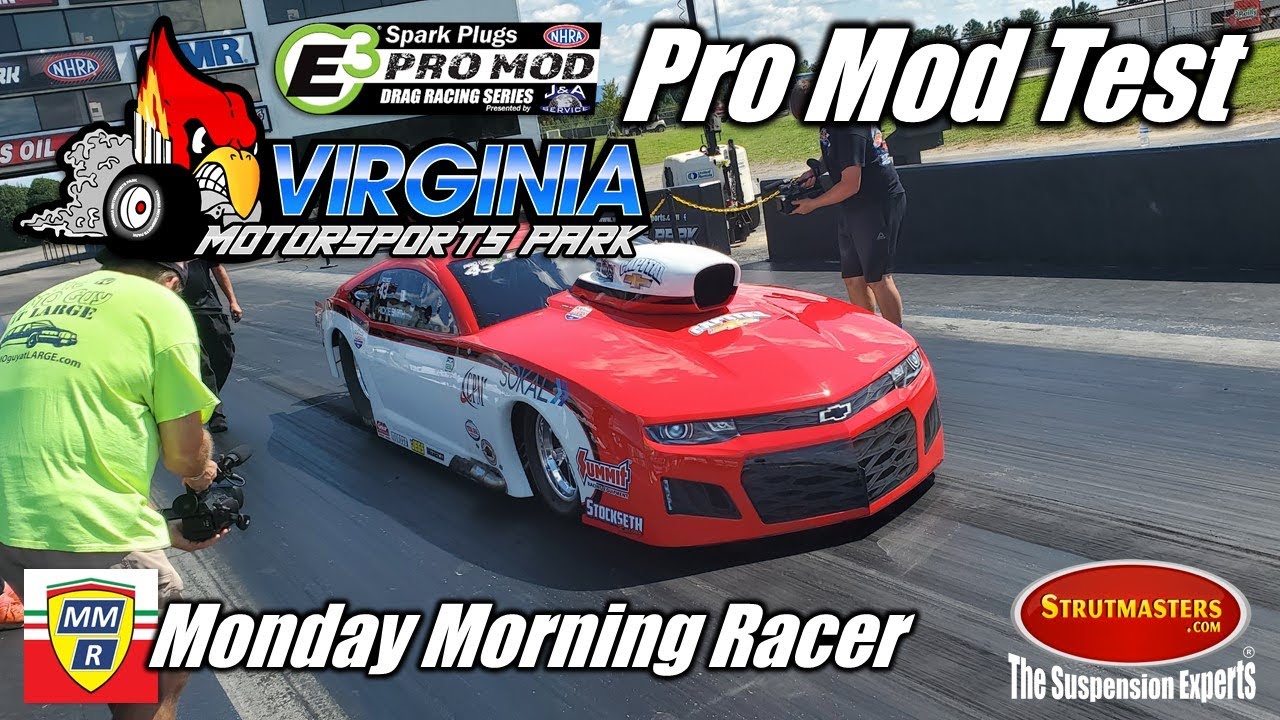 NHRA Pro Mod Testing At Virginia Motorsports Park - Todd Tutterow ...
