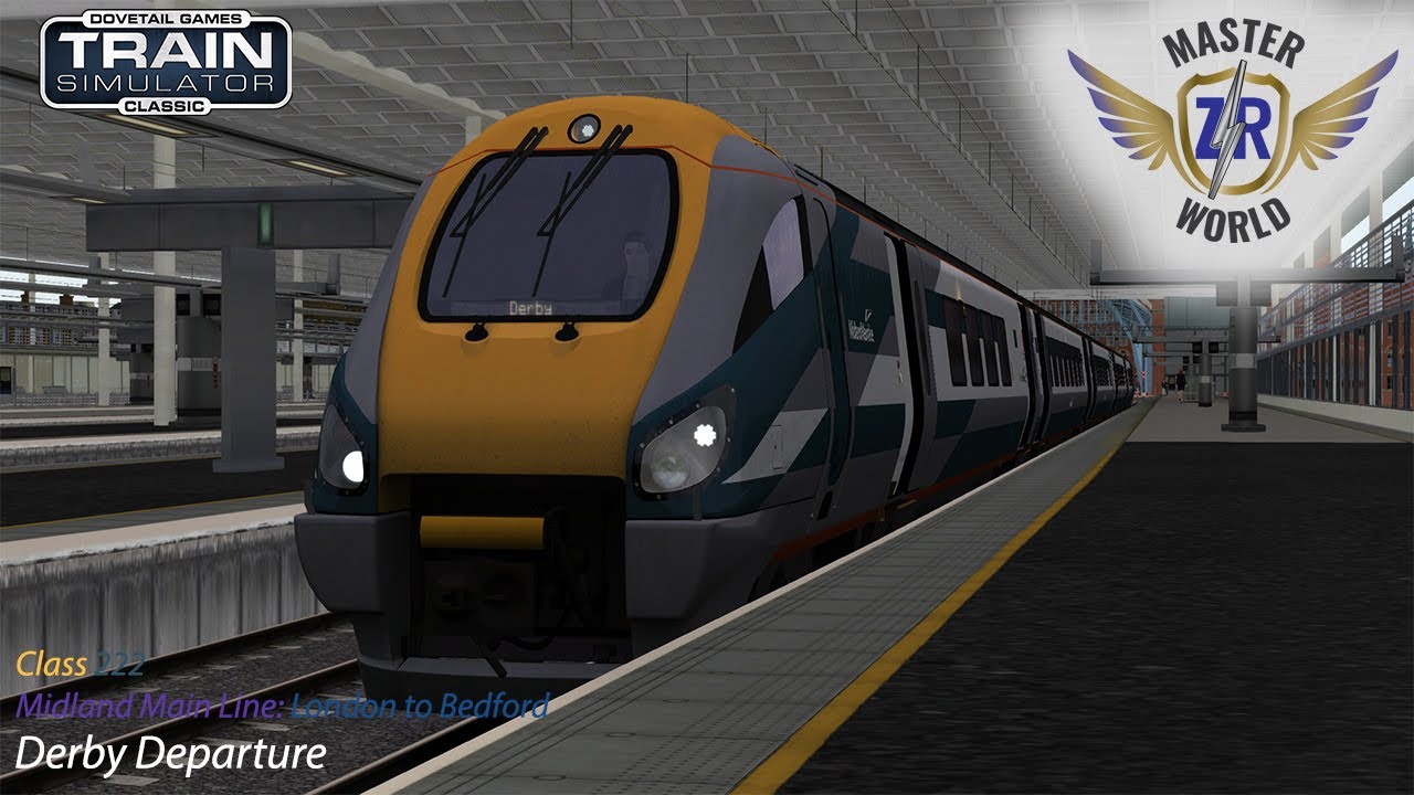 Derby Departure - Midland Main Line: London to Bedford - Class 222 ...
