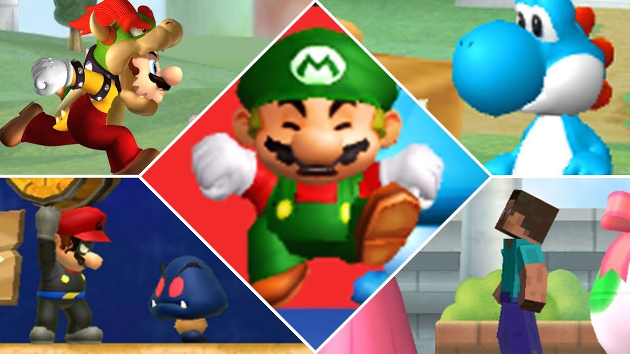 Evolution of New Super Mario Bros. Hacks - YouTube