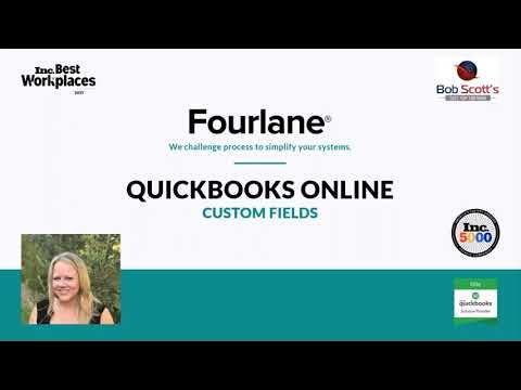 Custom Fields in QuickBooks Online Advanced - YouTube
