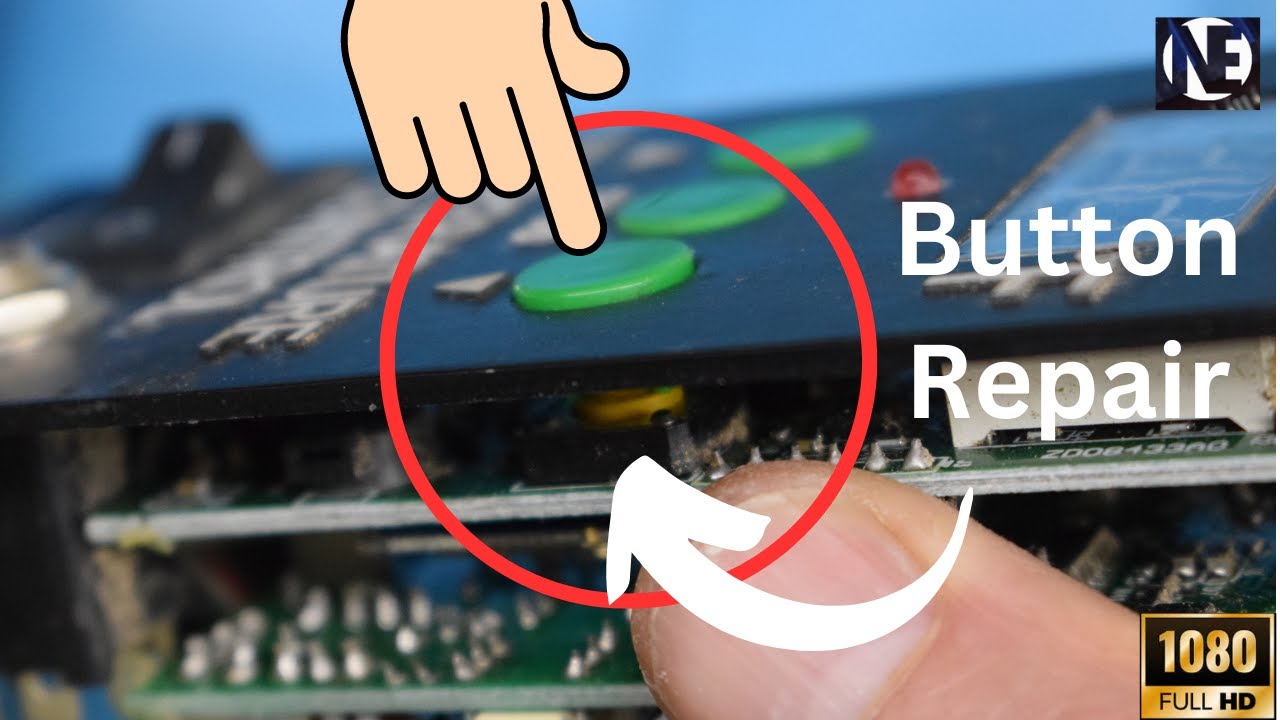 Button Not working? Fix with Contact spray - YouTube