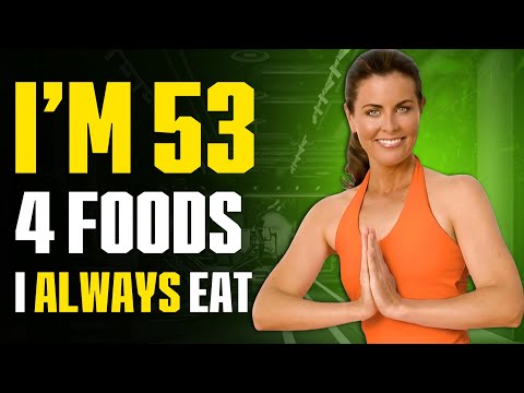 Ellen Barrett (Age 53) Still Looks 30 🔥 I Eat 4 Foods & Don't Get Old