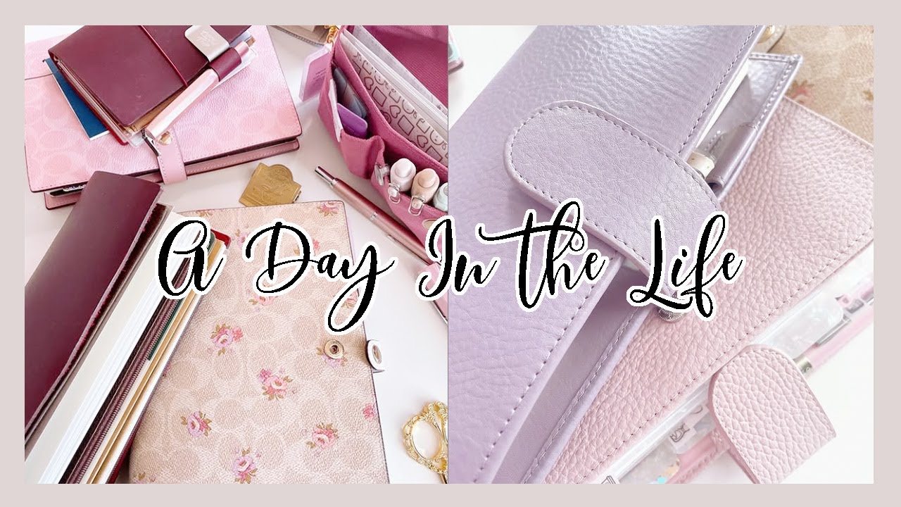 Day in the Life of my Planners and Journals | Ana Jolene - YouTube