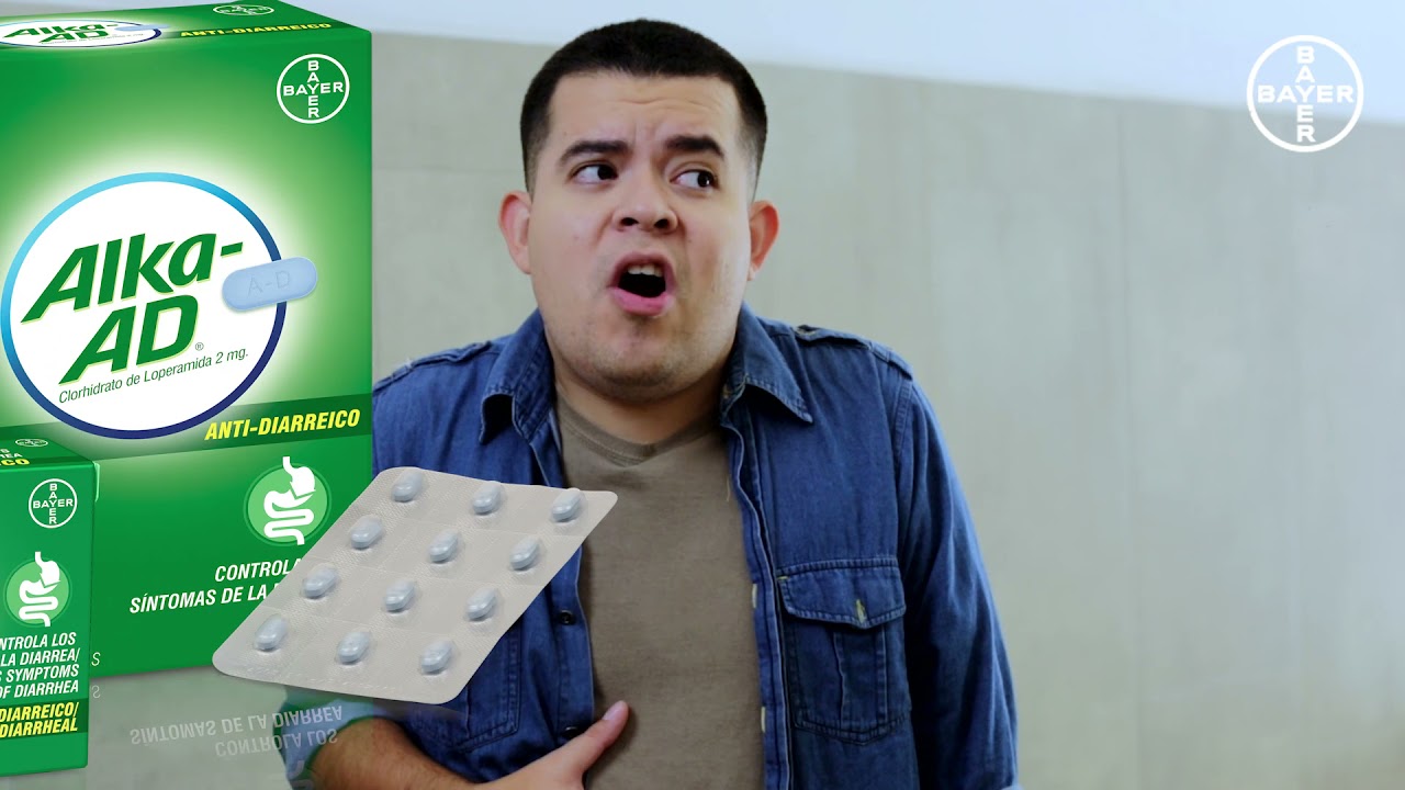 Alivia los síntomas de la diarrea con Alka-AD - YouTube