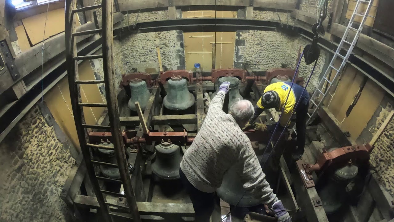 Stow Bells Preparatory Work - YouTube