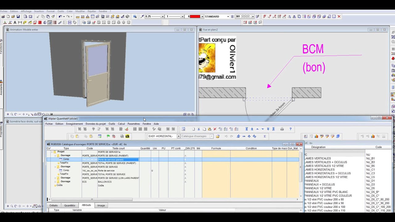 Allplan BCM: Les smartparts pour une utilisation métré - YouTube