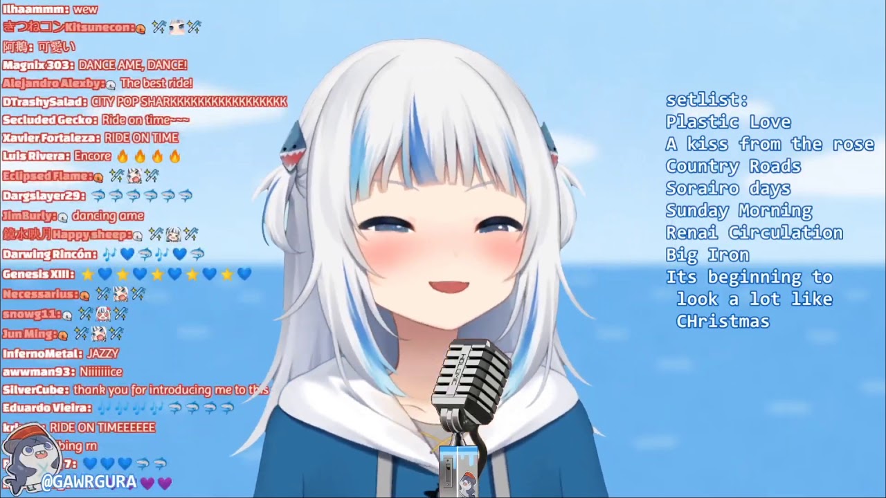 Gawr Gura - Ride on Time (3rd Time!!!) - YouTube