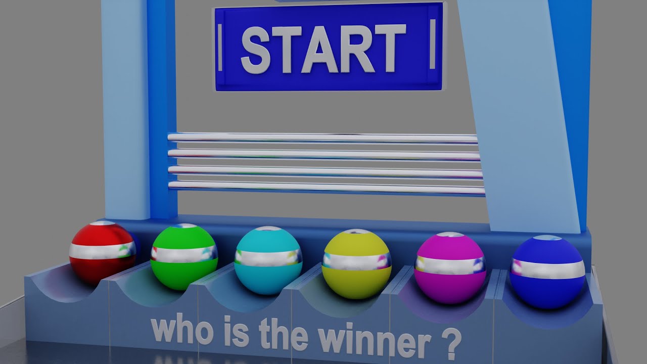 Marble Ball Race Animation#005 - YouTube