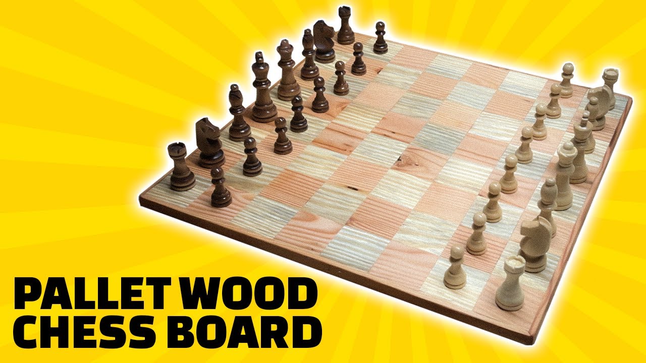 From Scraps to Chess Board in 1 Day - YouTube