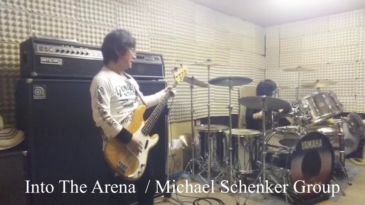Into The Arena / Michael Schenker Group 【Drum&Bass Cover】 - YouTube