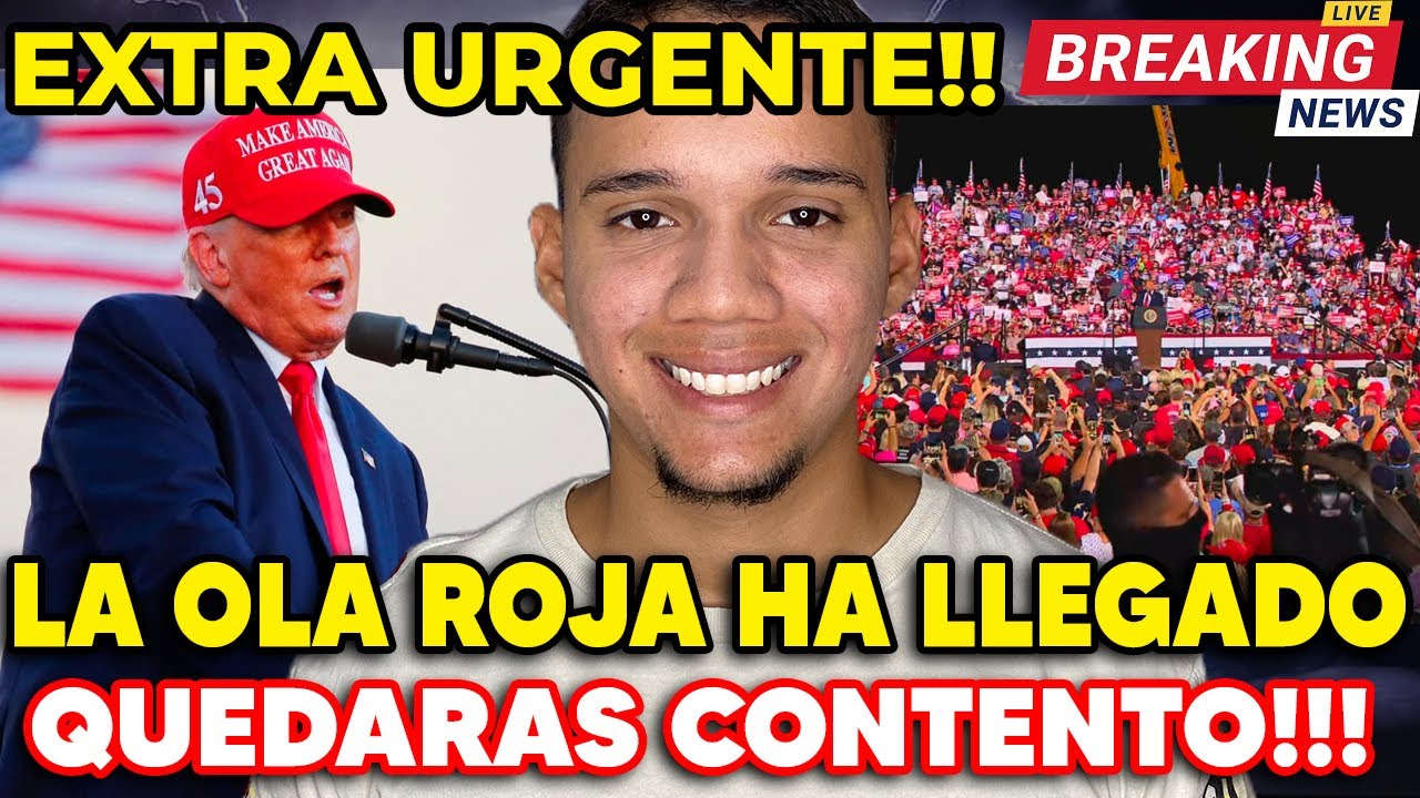 ⛔️ N0TICIAS DE HOY: LA 0LA ROJA ha LLEGADO CON TODO, QUEDARAS CONTENTO ...