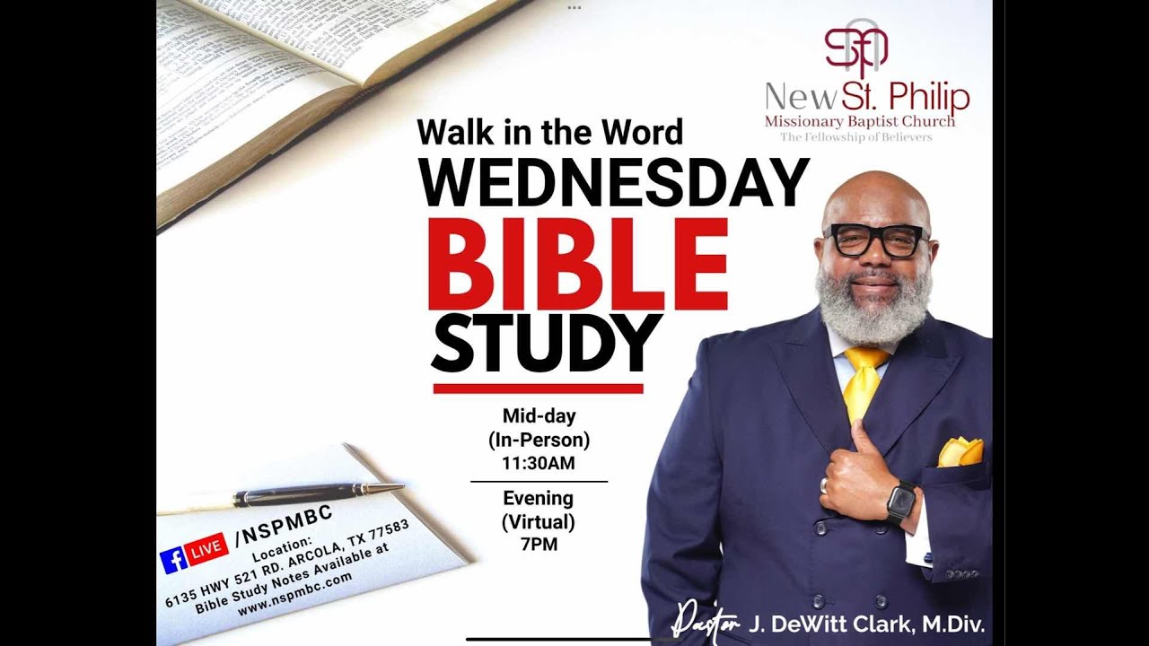Walk in the Word - Evening Edition - YouTube