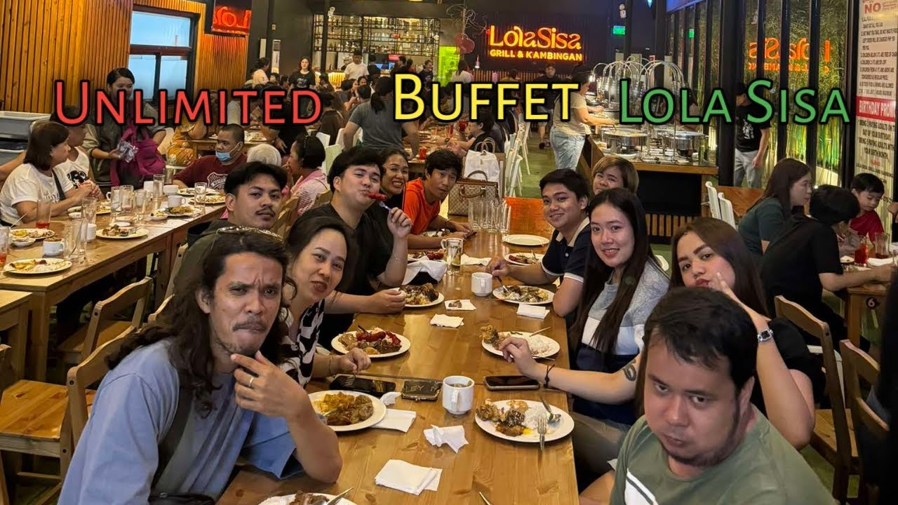 Unlimited Buffet sa Baliuag Bulacan Lola Sisa - YouTube