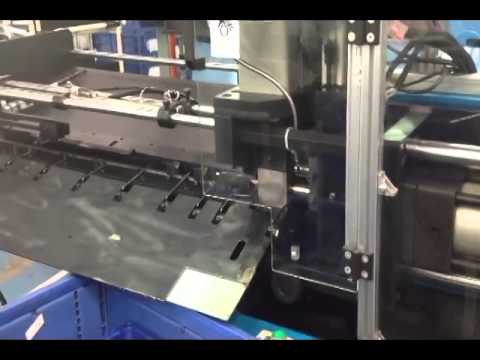 End forming machine with auto loader model EF 303VTL - YouTube