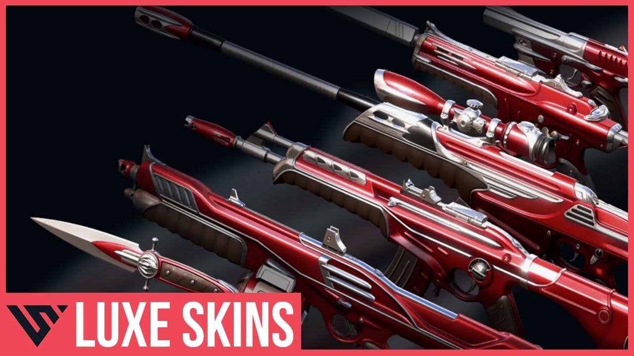 Valorant | ALL Luxe Weapon Skins Showcase & Gameplay - YouTube