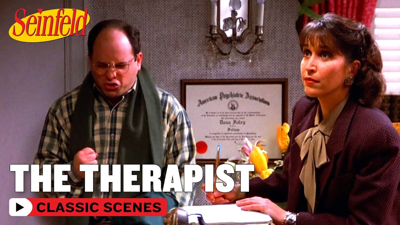 George's Therapist Shatters His Confidence | The Shoes | Seinfeld - YouTube