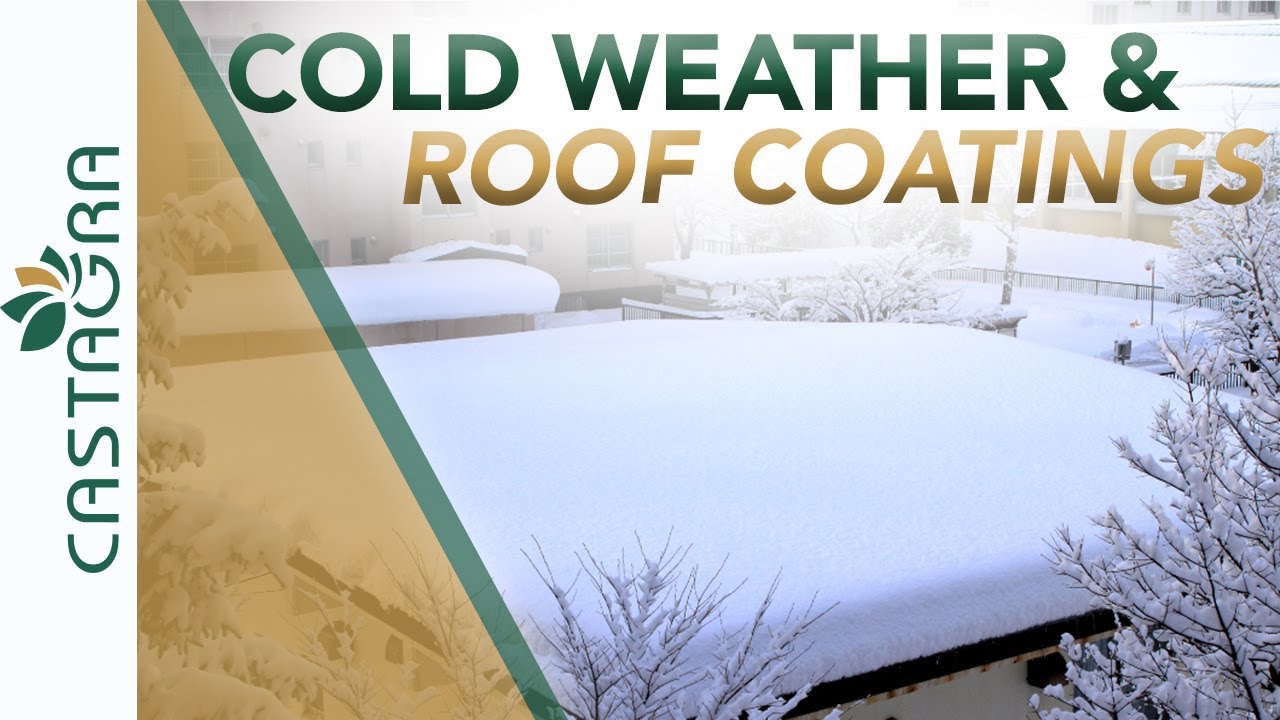 Cold Weather and Roof Coatings - YouTube