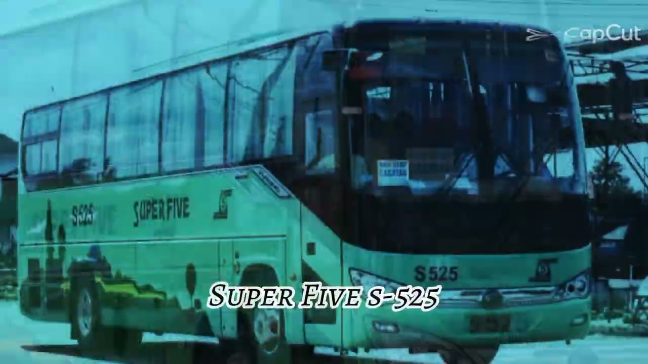 Super Five Bus Transport Bus Fleet's ll Pitik Ni Sano - YouTube