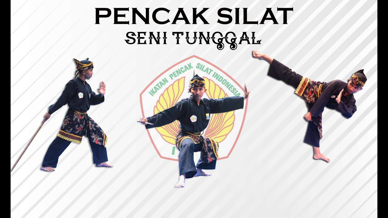PENCAK SILAT SENI TUNGGAL - YouTube
