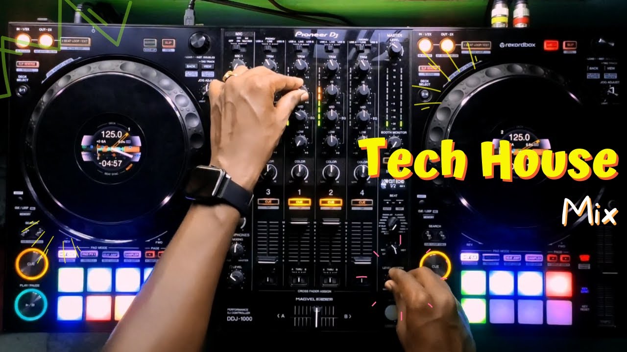 Tech House Live Mix | Psych Roller | DDJ 100 | Pioneer | 2023 - YouTube
