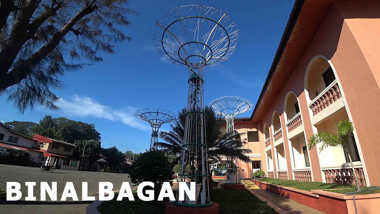 BINALBAGAN / walk in the plaza and travel pass to the market place ...