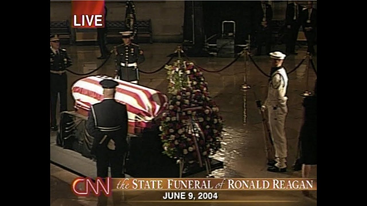 Ronald Reagan Funeral Capitol Service June 9 2004 - YouTube