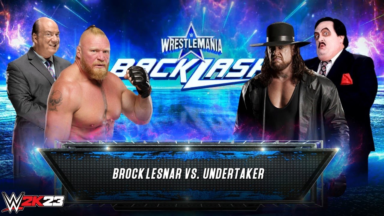 Full Match - Brock Lesnar vs. Undertaker: WrestleMania Backlash|WWE ...