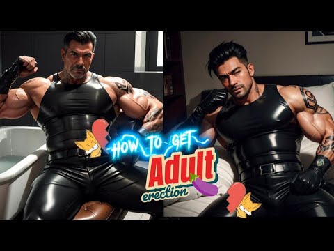 AI muscle boy presented: How to get an adult erection when you grow older?