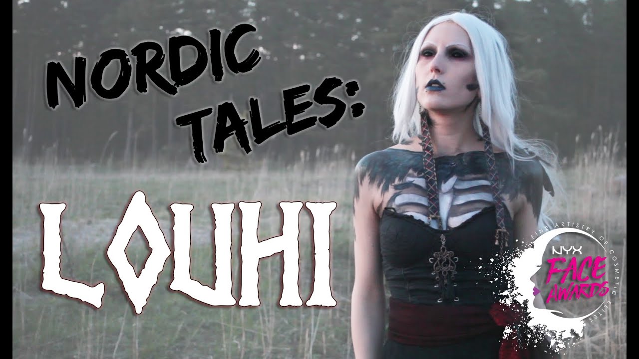 NYX Nordic Face Awards Top 30 Challenge. NORDIC TALES: Louhi | Making ...