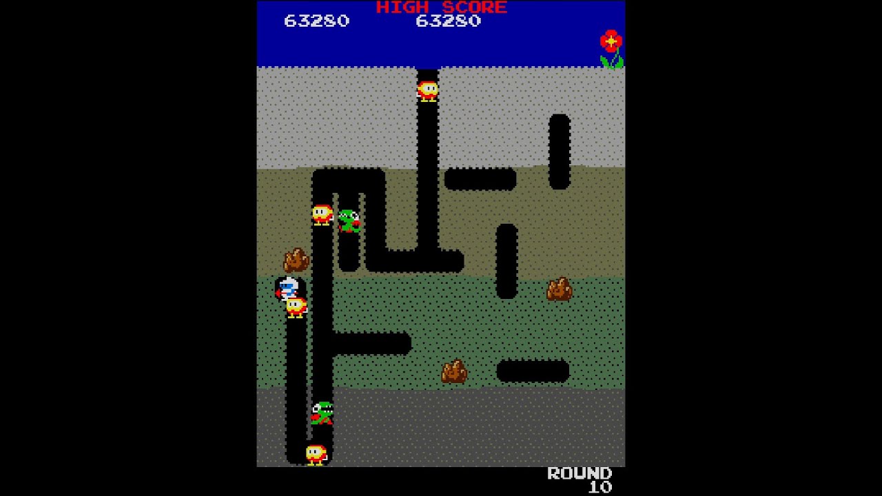 1151: Arcade Archives Dig Dug PS4 \\ 30th place in Hi Score Mode ...