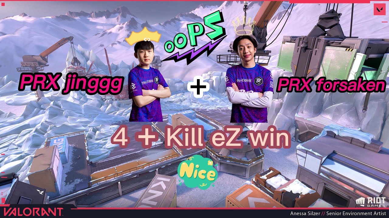 PRX jinggg play with PRX Forsaken (full match) Rank #valorant # ...