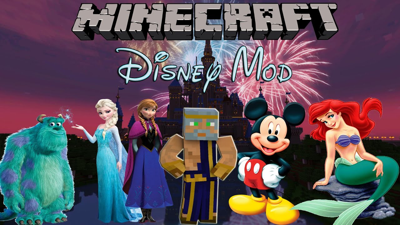 Walt Disney !!! Minecraft recensione Mod #07 - YouTube