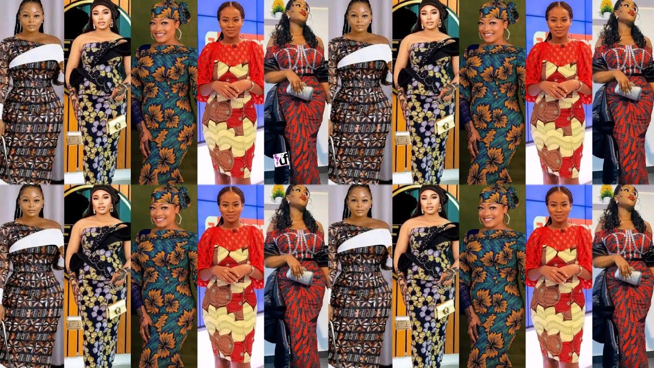 mishono mipya ya Vitenge 2024-2025 kaftan - YouTube