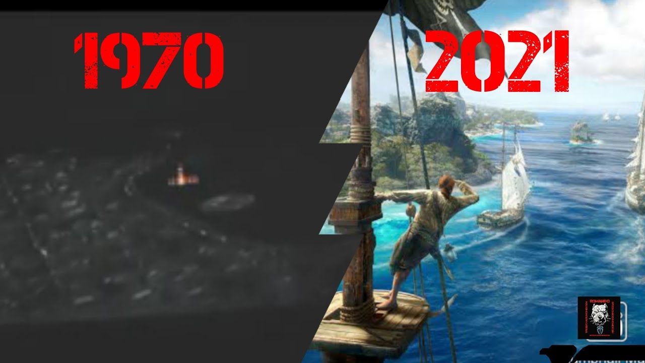 EVOLUTION OF OPEN WORLD GAMES 1970 TO 2021 - YouTube